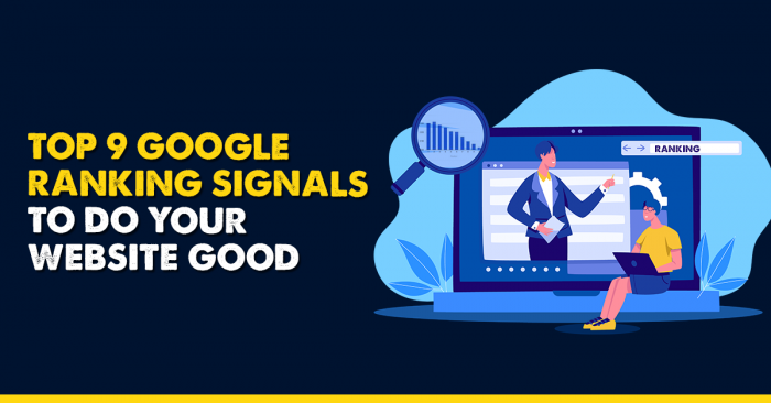 SarkarSEO | Top 9 Confirmed Google Ranking Signals